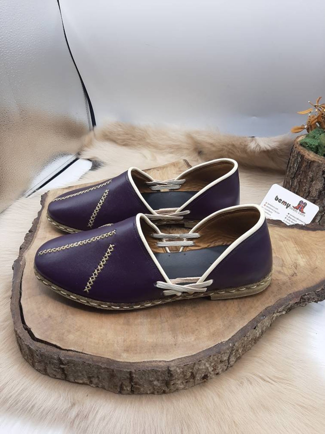 Handstitched Genuine Leather Women's Shoes Custom Made | Etsy