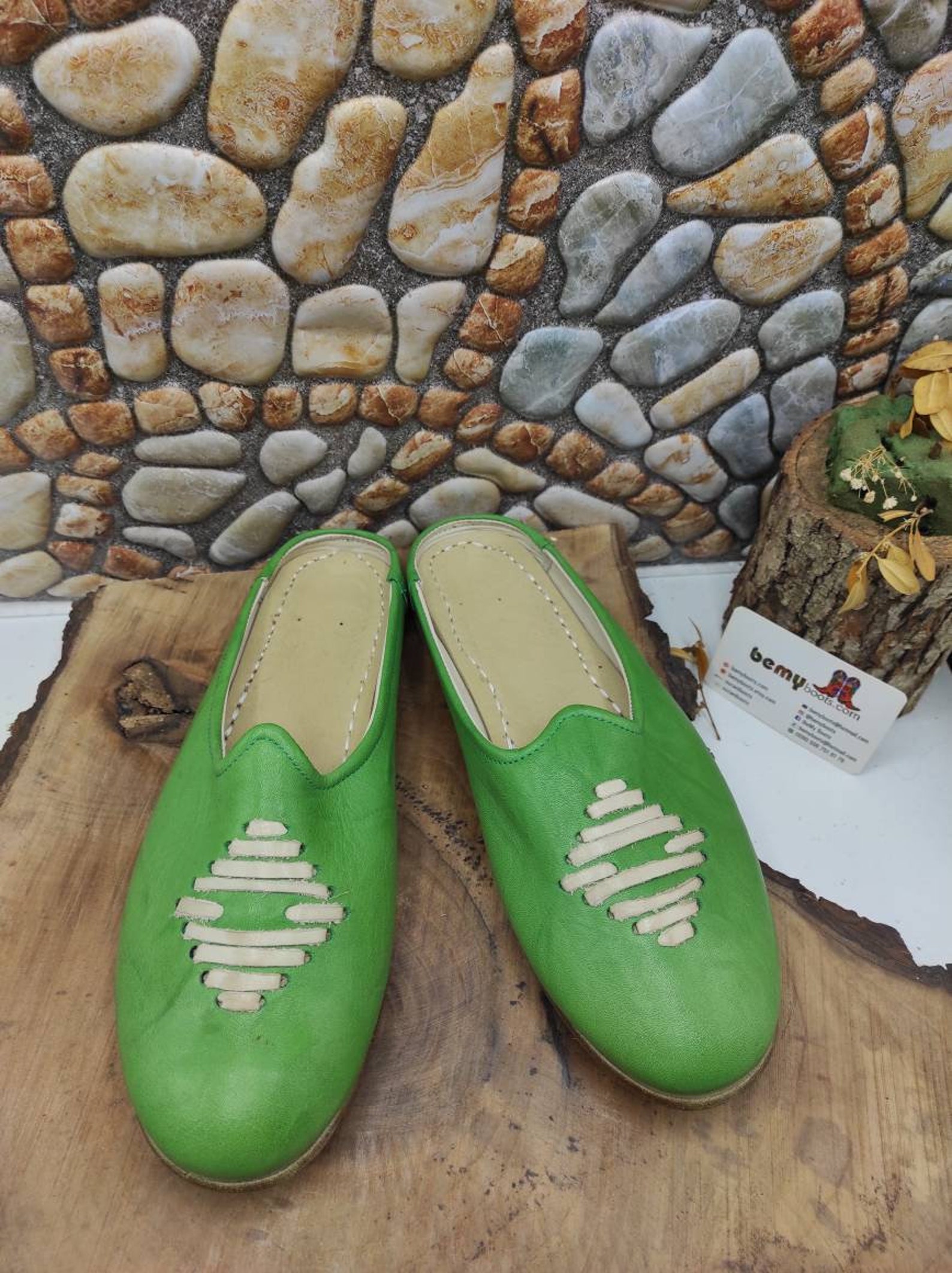 Leather Flat Sandals Medieval Sandals Leather Slipper - Etsy