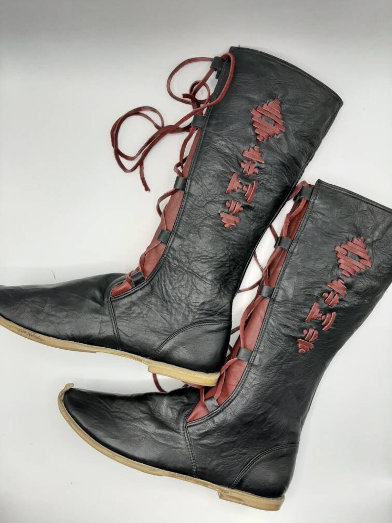 Men's Boots Medieval Boots Viking Boots Oxford Boots - Etsy