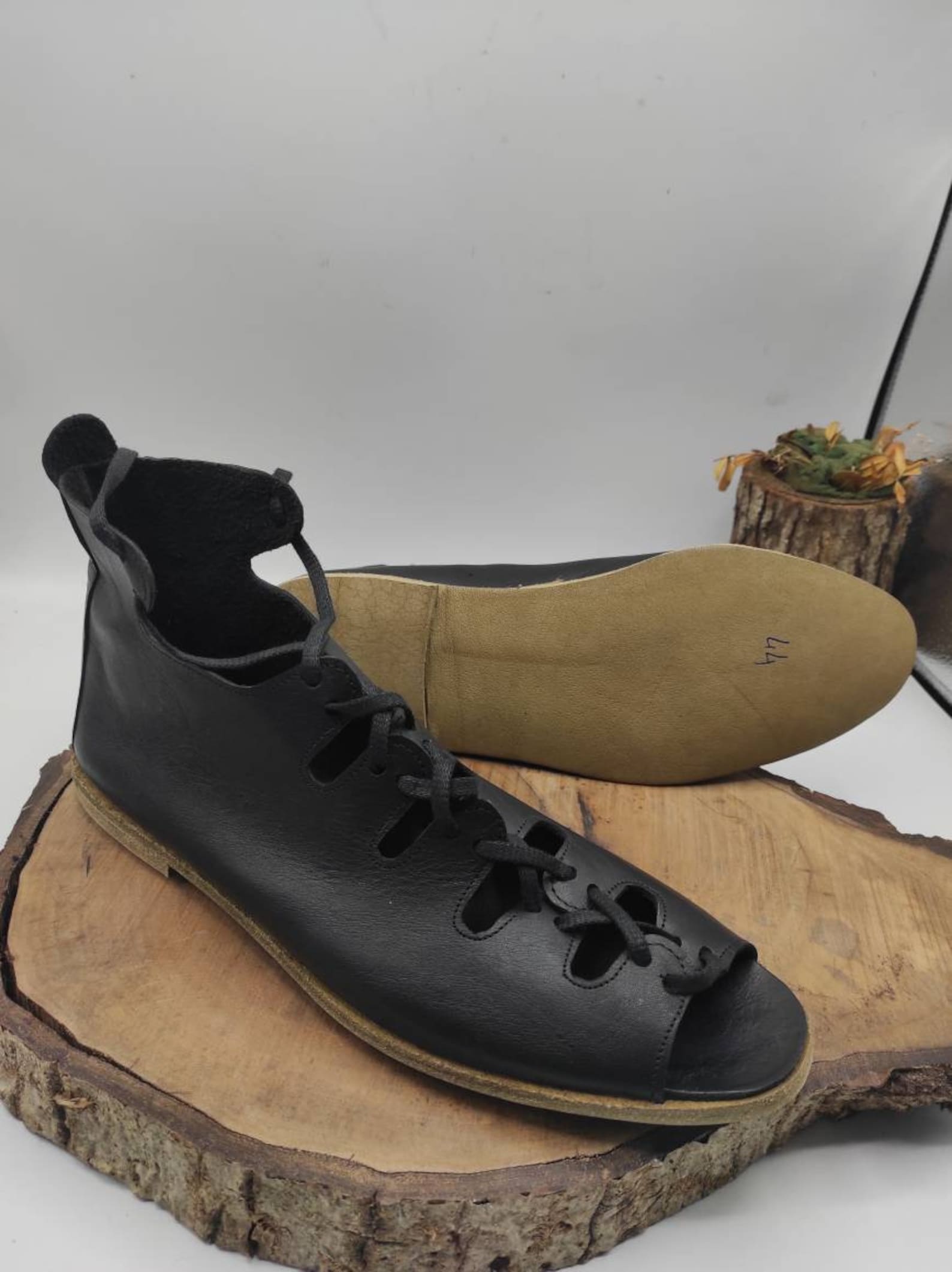 Women's Leather Sandals Custom Made Sandals Gladiator - Etsy