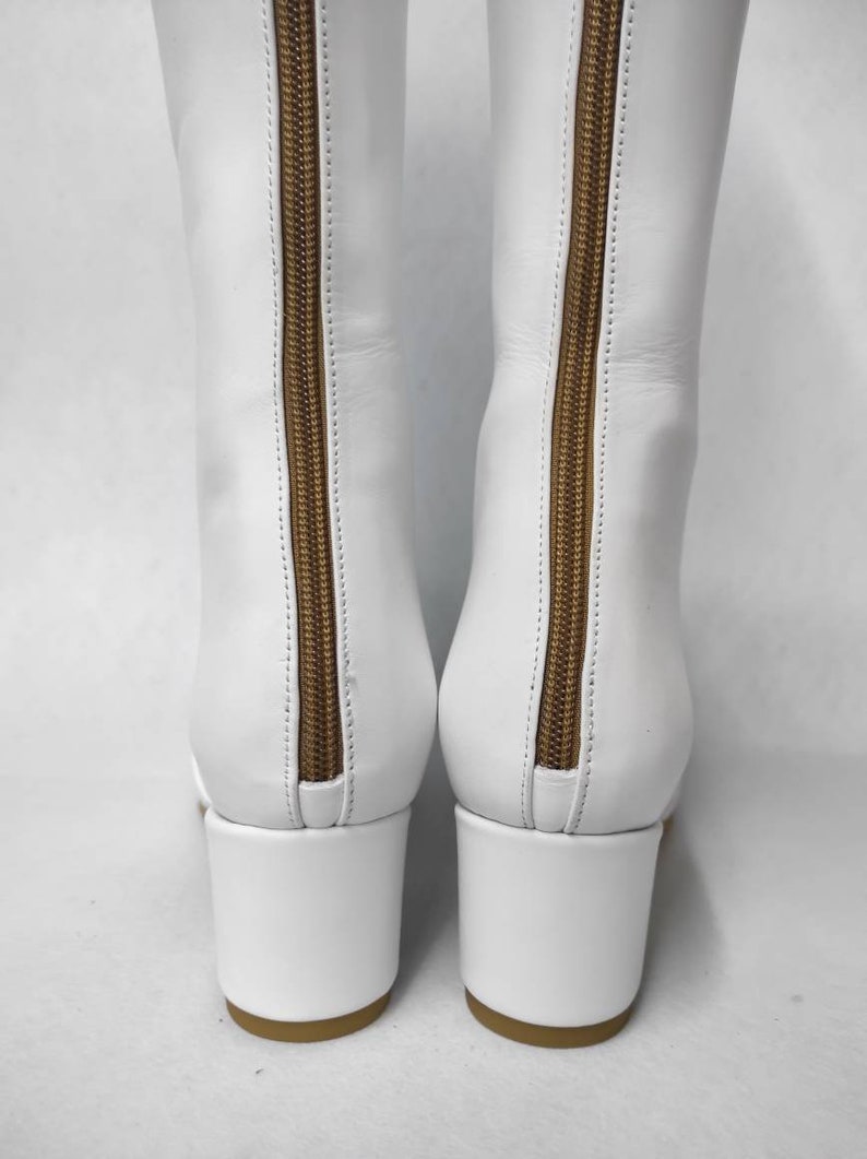 Go Go Boots Made to Order Genuine Leather Comfy Boots - Etsy