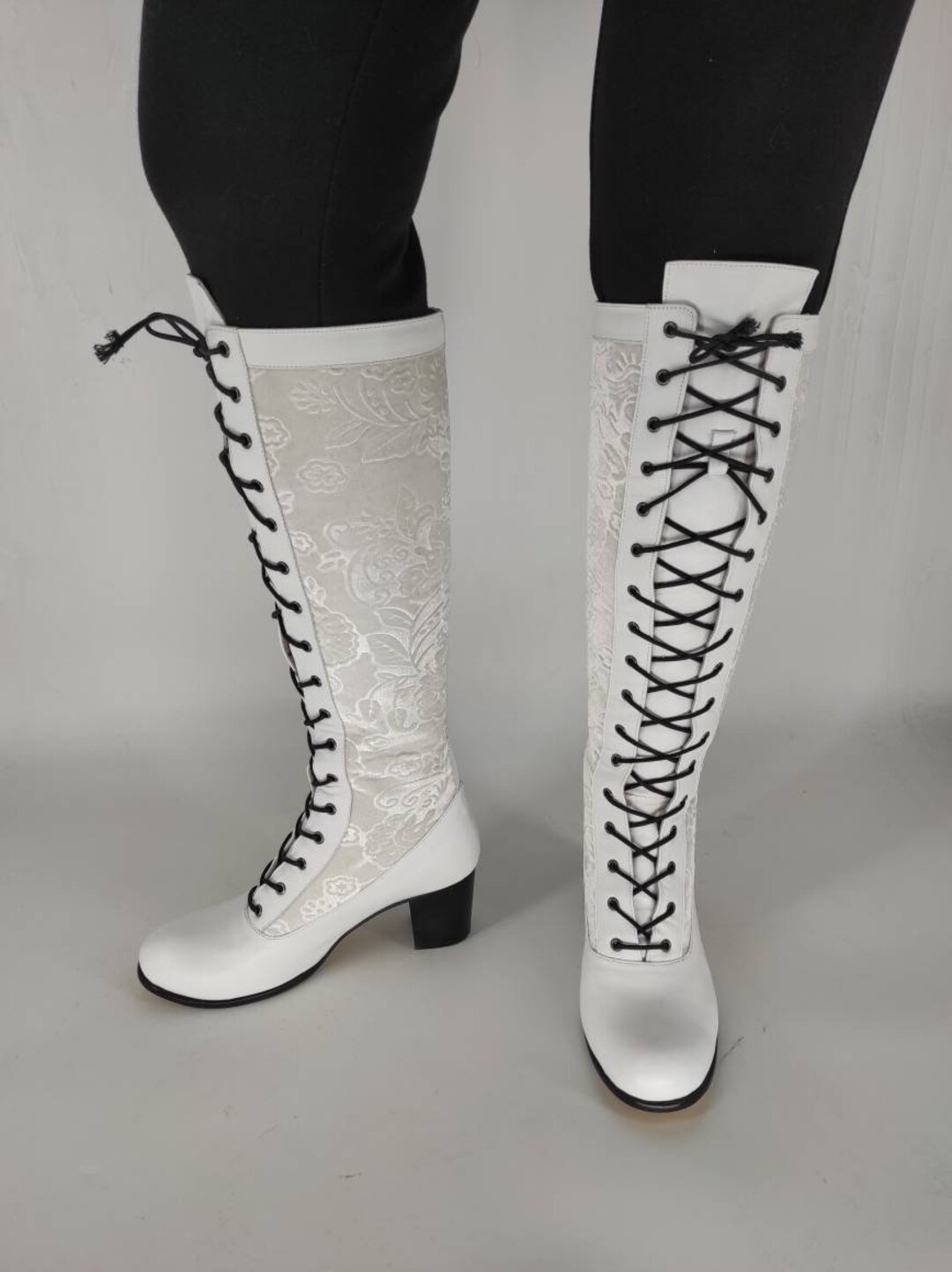 Custom Made Victorian Boots Genuine Leather Made to Order - Etsy