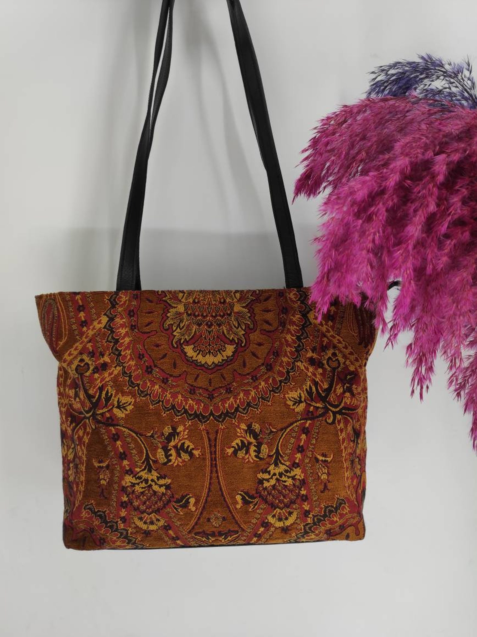 Unique Bag Everyday Bag Shoulder Strap Leather Bag | Etsy