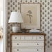 Pink Floral Block Wallpaper: Elegant Peel & Stick Mural Pv454 - Etsy