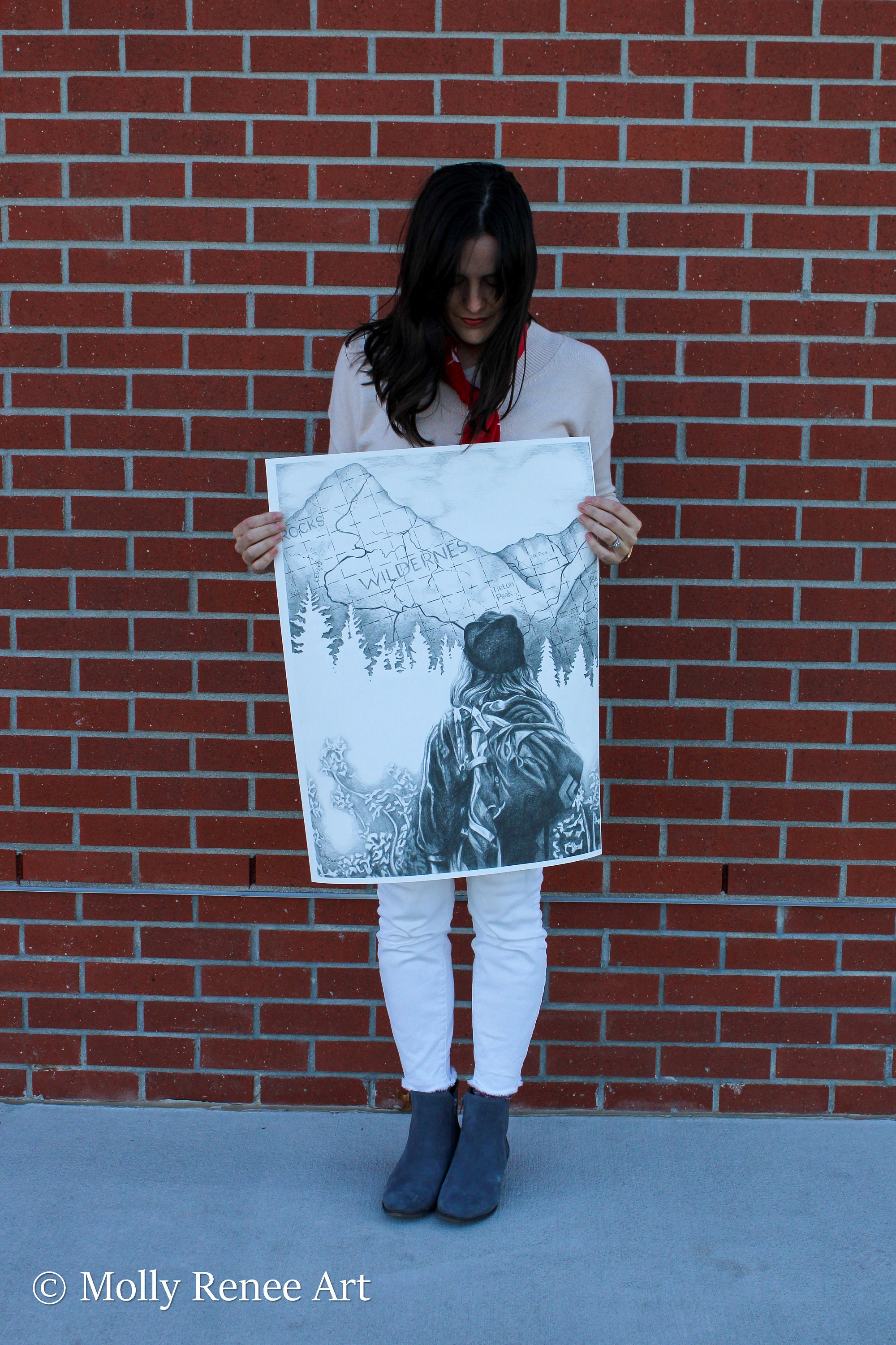 Wilderness Fine Art Print, Molly Renee Art - Etsy