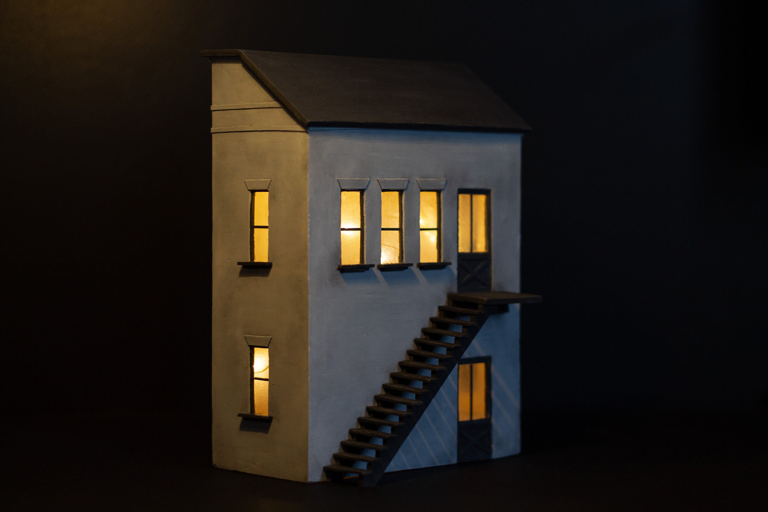 Miniature Handcrafted House Model - Etsy