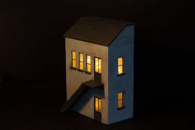 Miniature Handcrafted House Model - Etsy