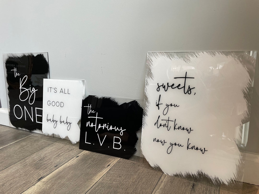 Big One Birthday Party Signage Birthday Party Signage Kid's Party Sign ...