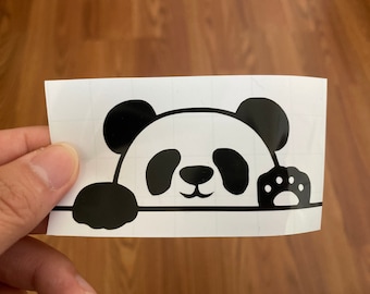 Panda Decal | Etsy