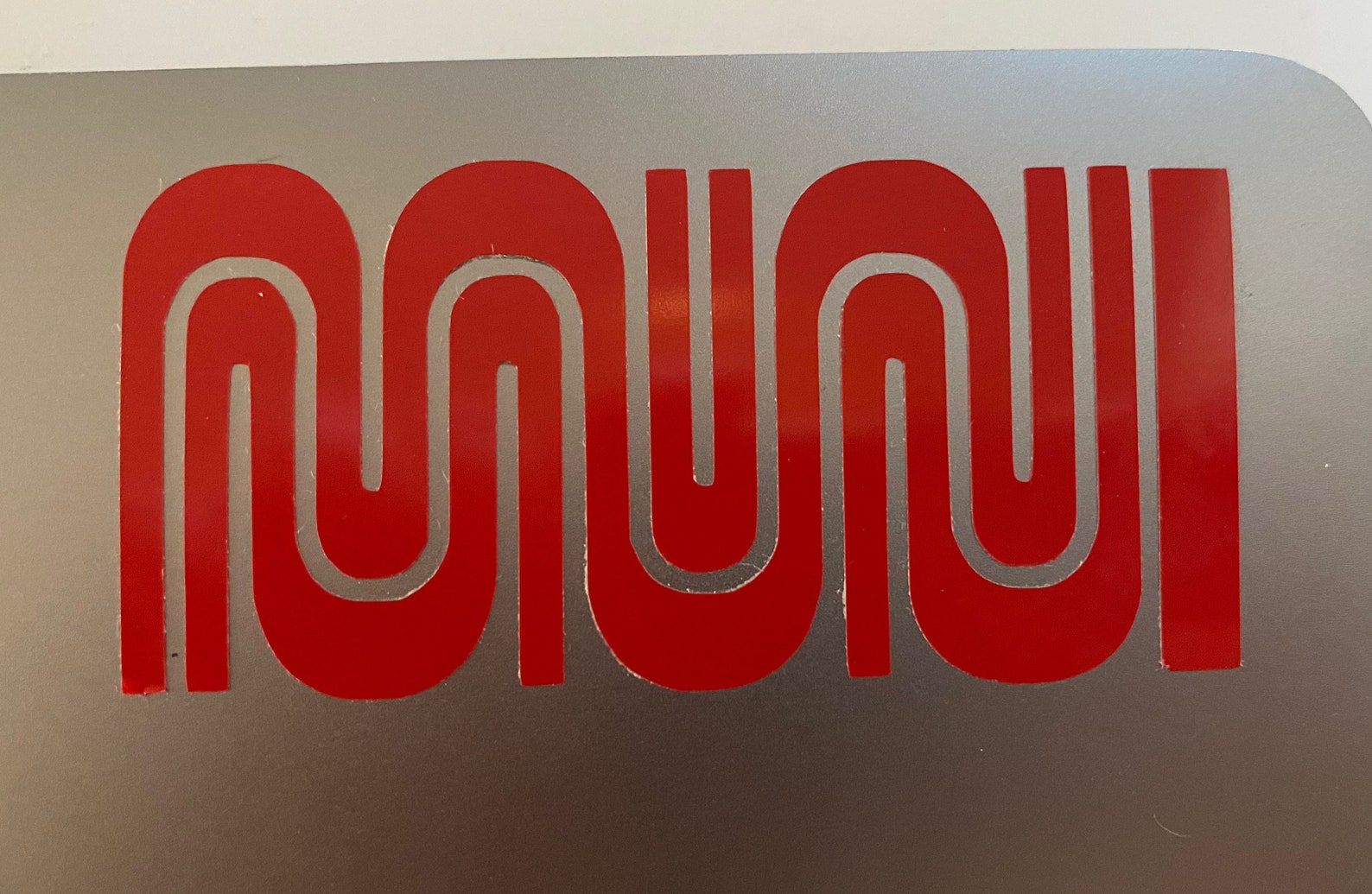 San Francisco Muni logo vinyl decal sticker for your laptop | Etsy