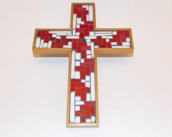 Mosaic Cross - Etsy