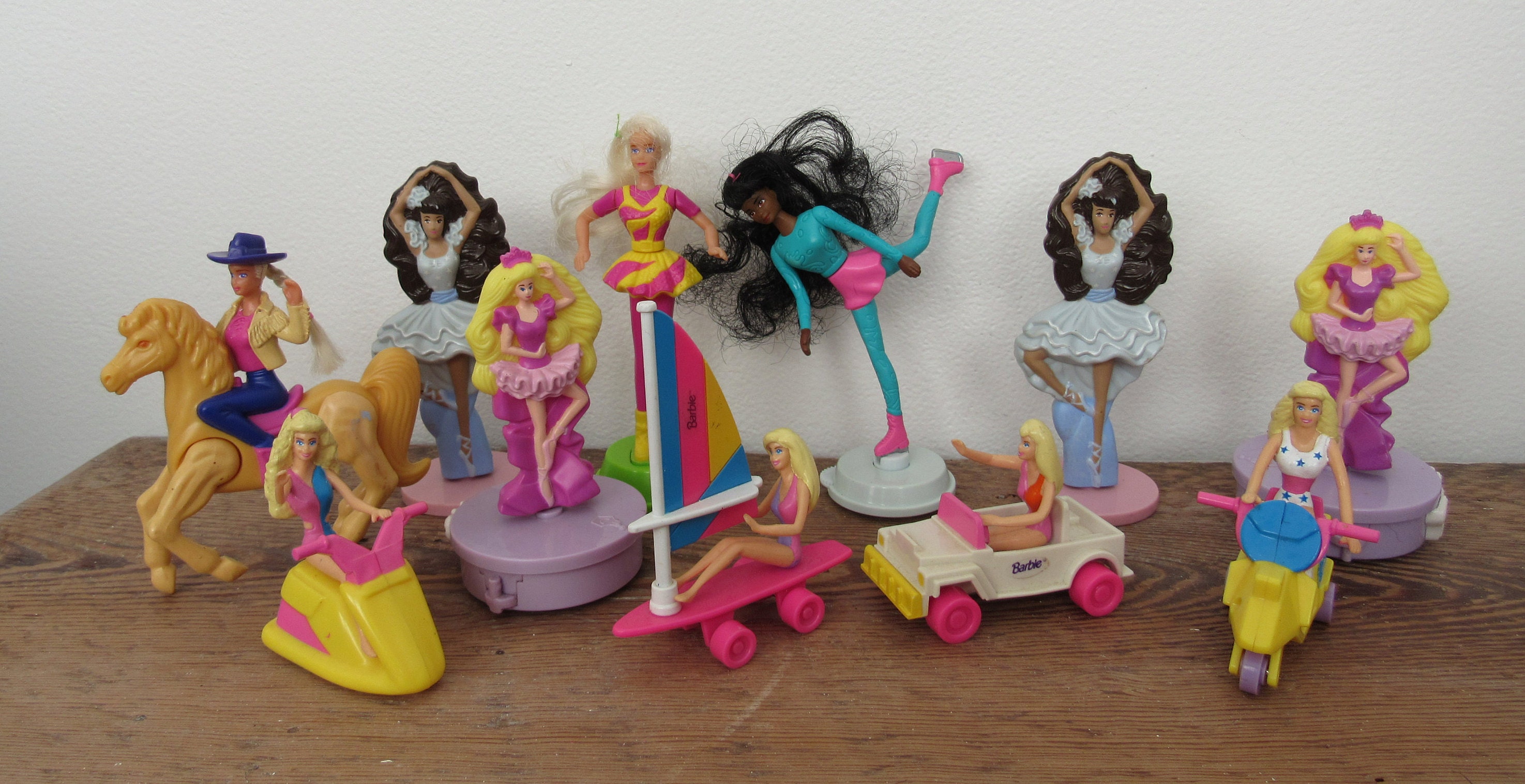 Mattel 1990s Mcdonald's Barbie Happy Meal Toys Barbie Spin | Etsy UK