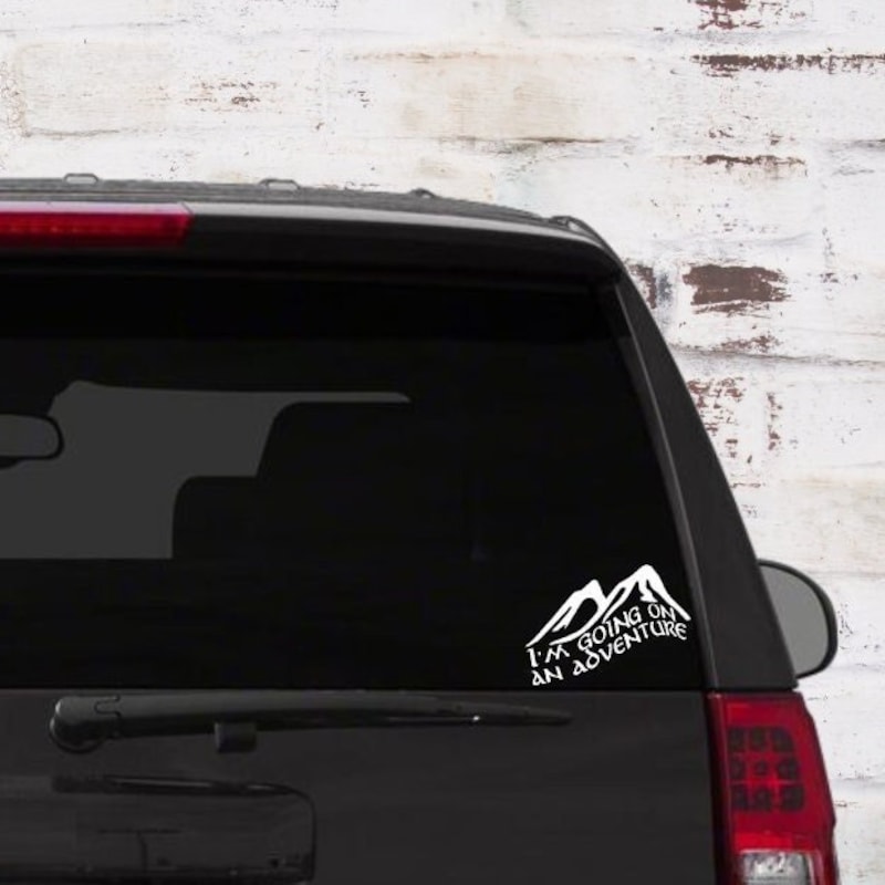 Adventure Car Decal - Etsy
