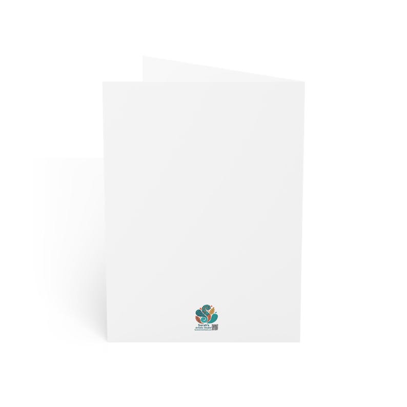 White Easter Lily Watercolor Cross Greeting Card, Religious Gift, 5x7 ...