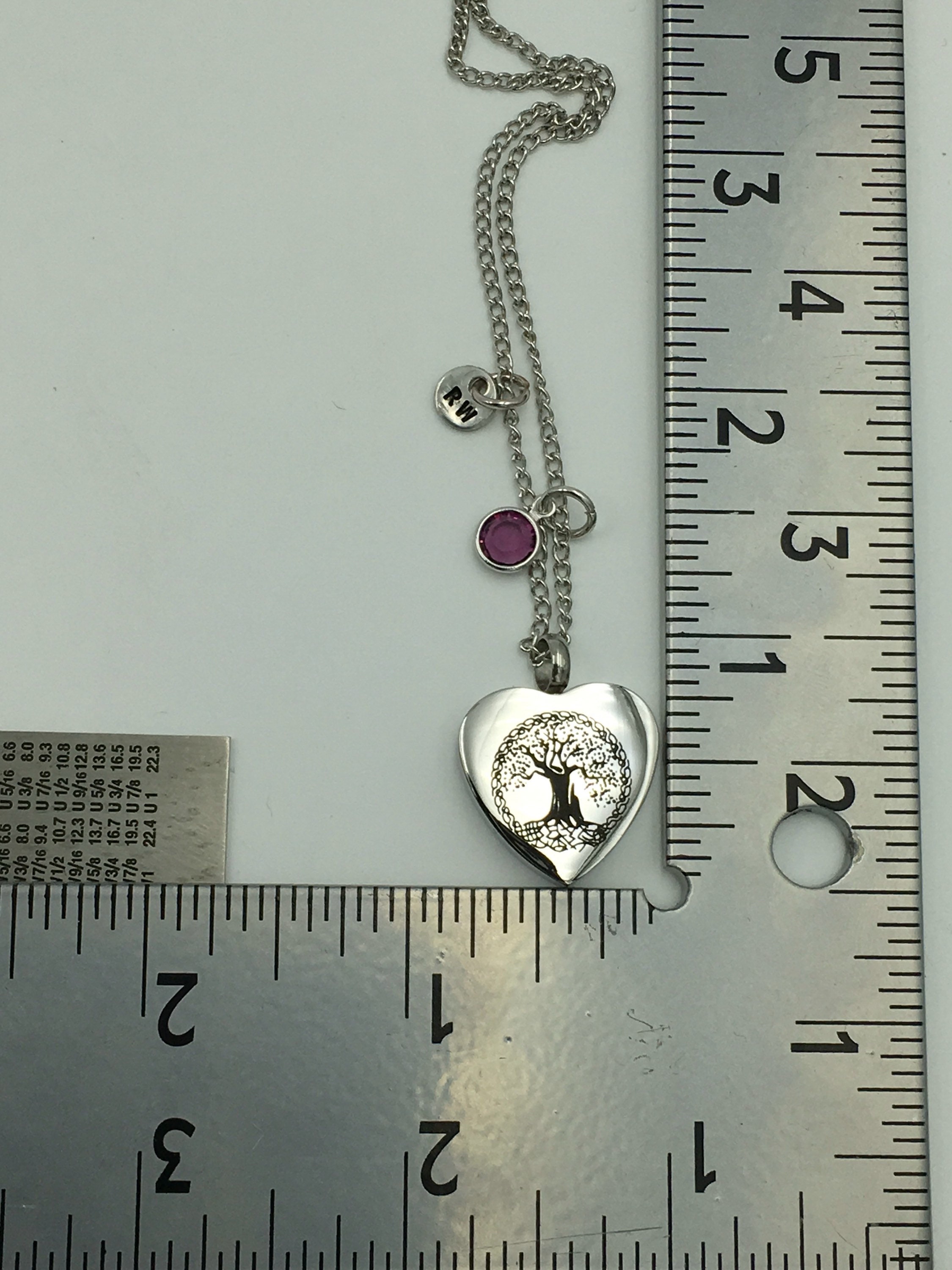 Family Tree Remembrance Stainless Steel Cremation Urn Heart | Etsy