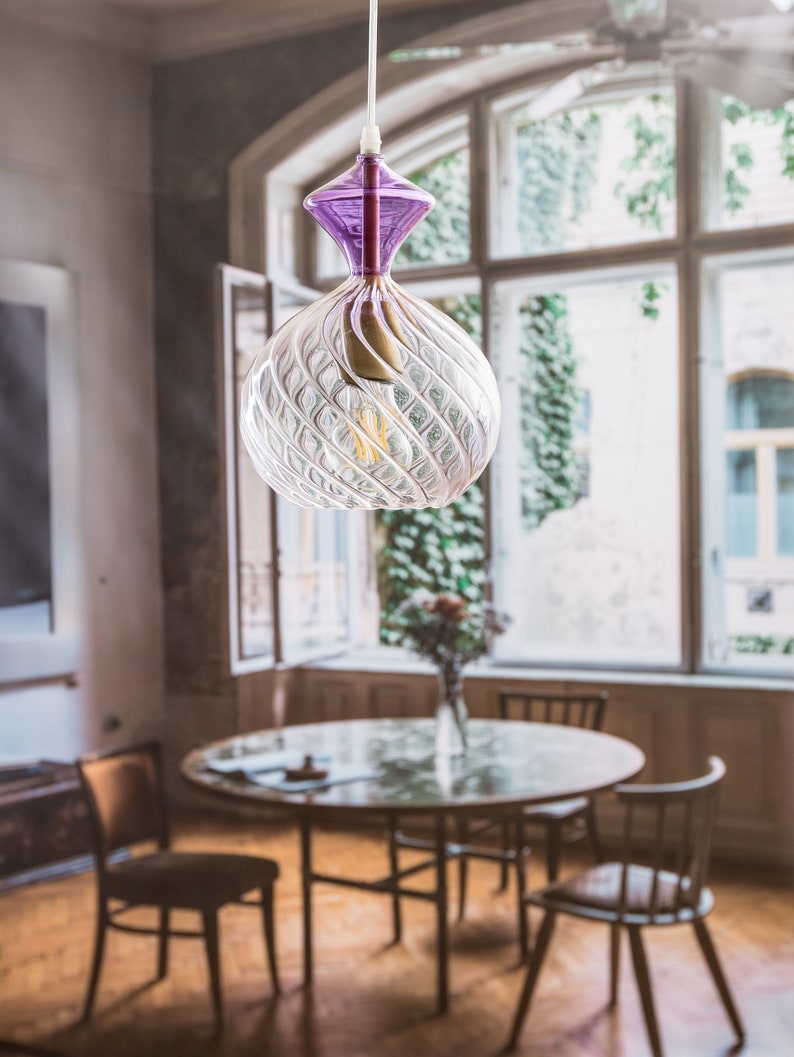 Egypt Glass Bauble Hand Blown Glass Pendant Light for Kitchen Island ...
