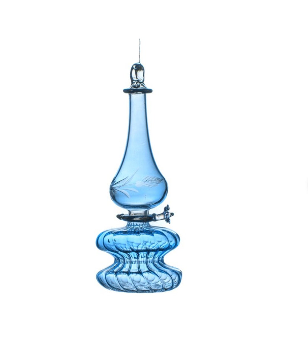 Ornaments Glass Oil Lamp Shaped - Hanging Christmas Ornaments Engraved ...