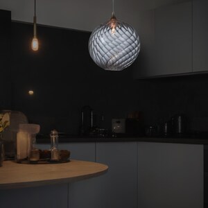 Artisan Chandelier Lamp -exquisite Handcrafted Glass Pendant Light ...