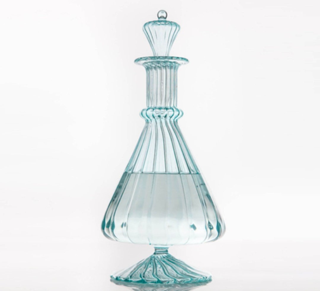 Glass Art Decanter- Customizable Premium Handmade Blown Glass Decanter ...