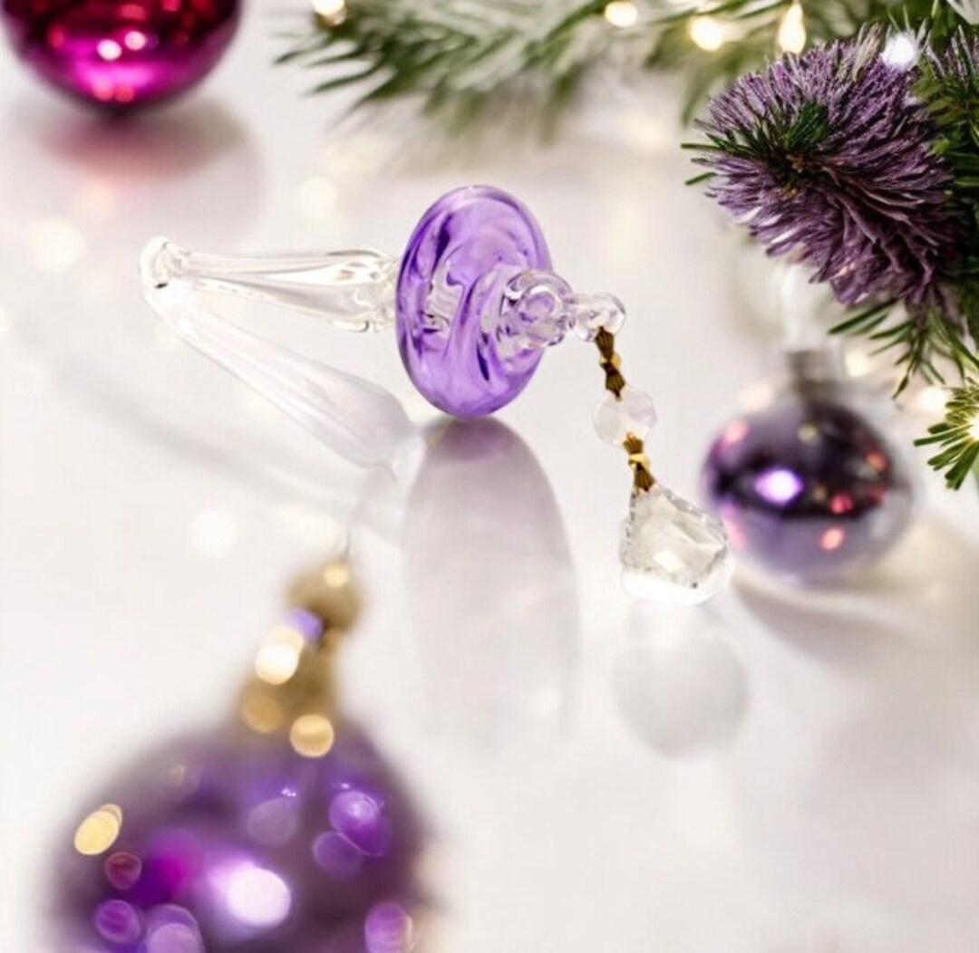 Christmas Glass Ball Ornaments -blue Xmas Balls for Christmas Tree ...