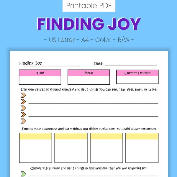 Joy Printable - Etsy