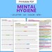 Anxiety Trigger Exploration Printable Worksheets Panic Attack Coping, Self Help Journal, Stress ...