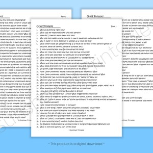 Grief Journal Writing Prompts 100 Printable Questions - Etsy