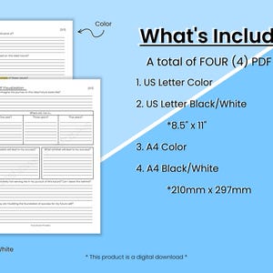 Best Self Visualization Printable Worksheets - Manifest Success, Future ...