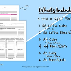 Focus Plan Printable Worksheets Productivity & - Etsy