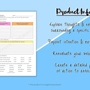 Procrastination Buster Printable Worksheets - ADHD Focus Productivity ...