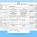 Attention Analysis Printable Focus Worksheets Productivity Evaluation ...