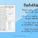 Productivity Tracking Printable Pixel Worksheet Work Journal, Habit ...