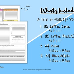 Daily Accomplishments Printable Journal Page - Gratitude Reflections ...
