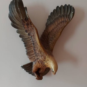 Stunning Vintage Bossons Eagle Wall Plaque Striking 3D - Etsy UK