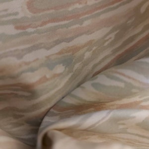 Vintage Fabric Warner Fabrics Glazed Cotton Designed by Greeff Fresco Pattern in Pastel ...