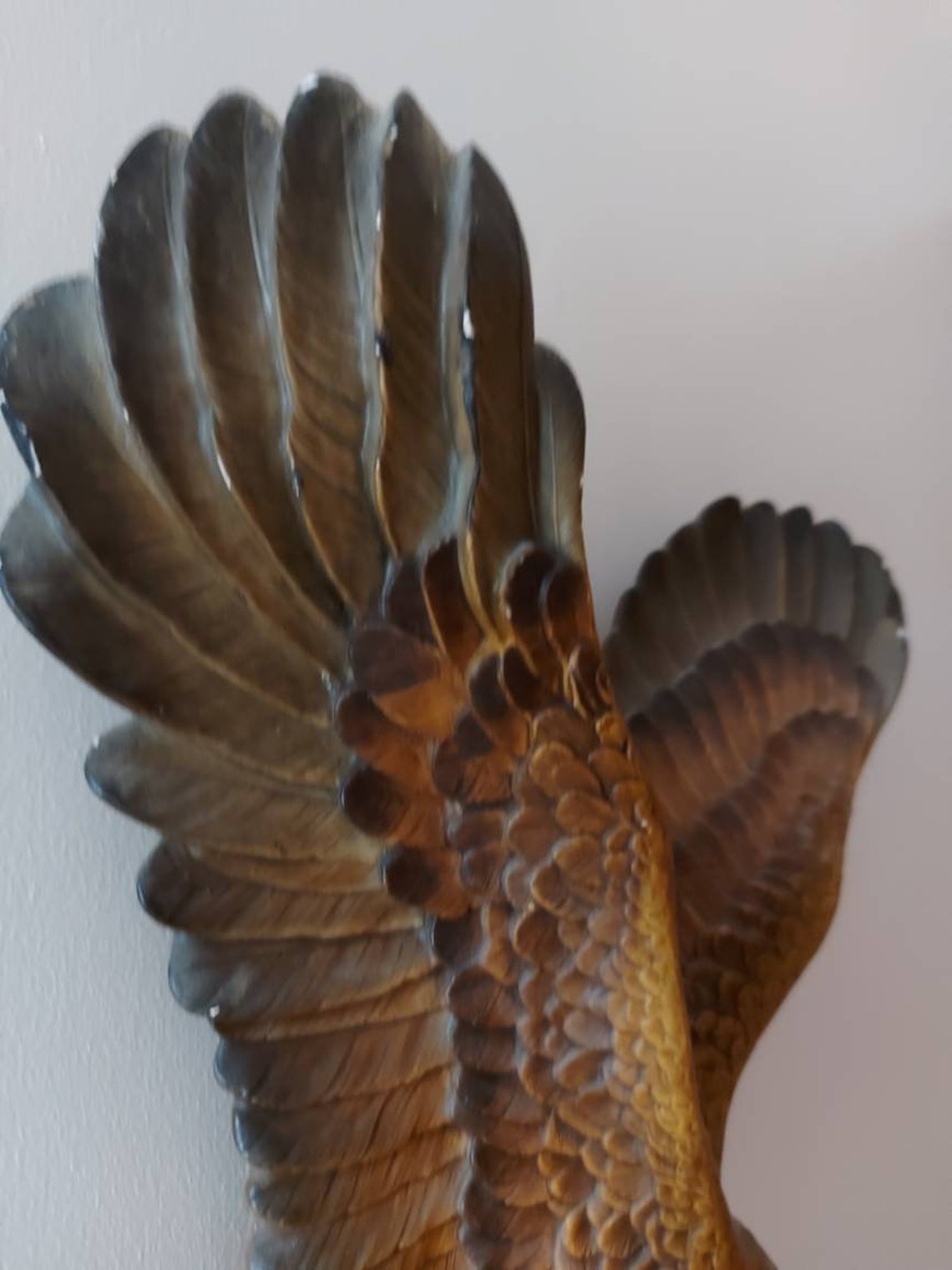 Stunning Vintage Bossons Eagle Wall Plaque Striking 3D - Etsy UK