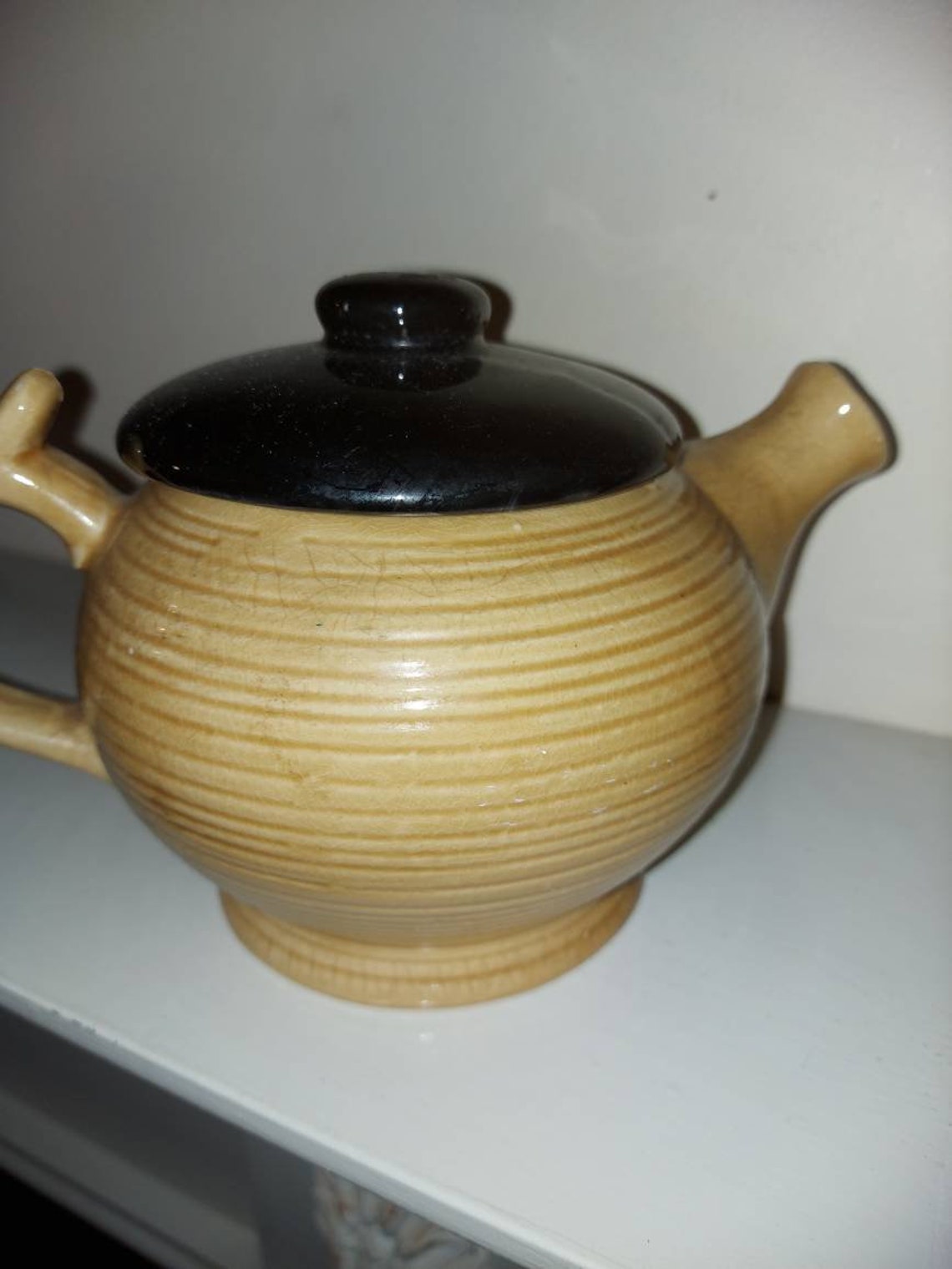 Vintage Ugly Face Teapot Quirky Funny Face Teapot Studio Pottery ...