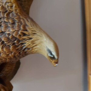 Stunning Vintage Bossons Eagle Wall Plaque Striking 3D - Etsy UK