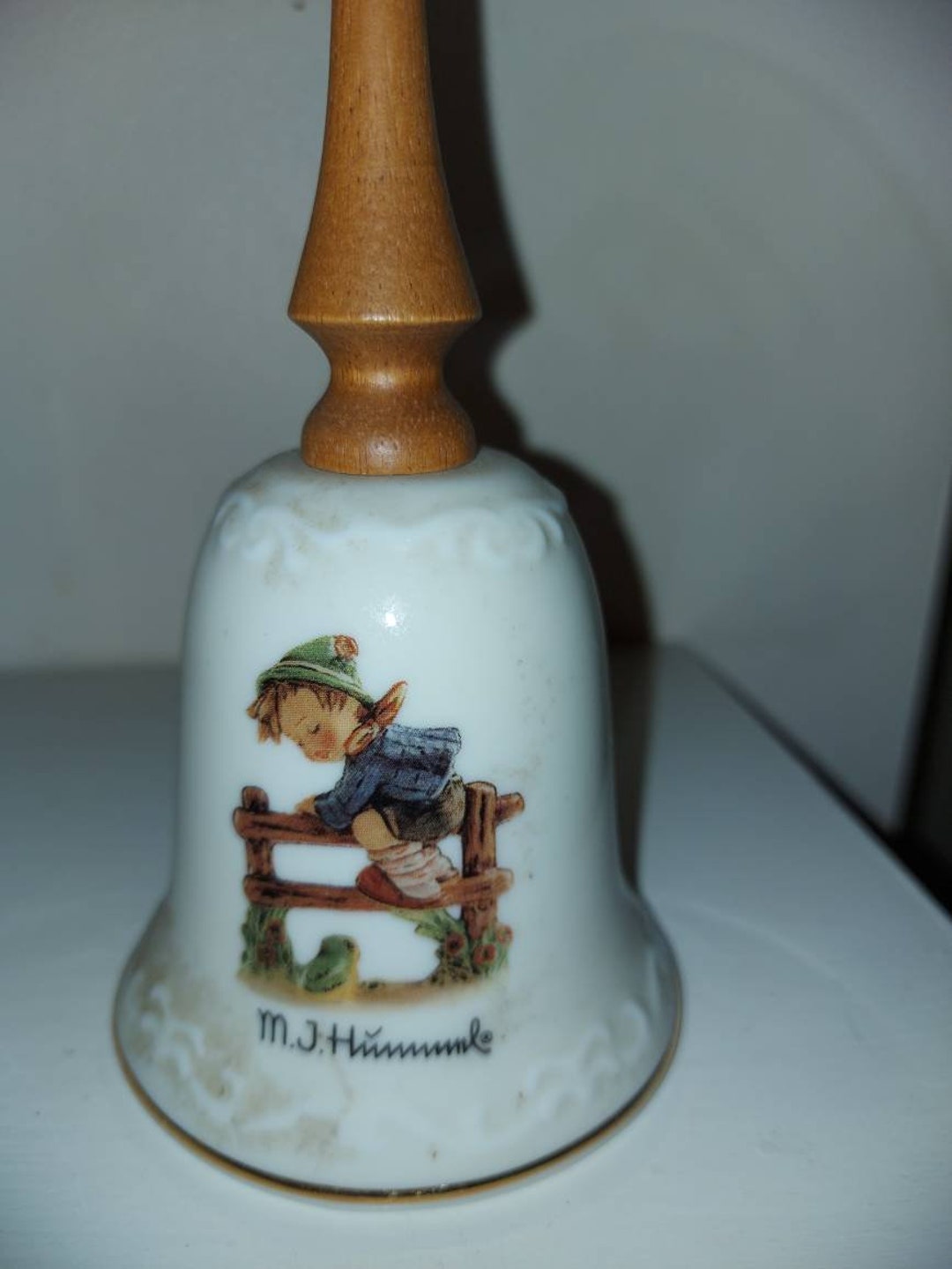 Vintage Hummel Bell With Wood Handle Goebel Collectable Perfect Gift ...