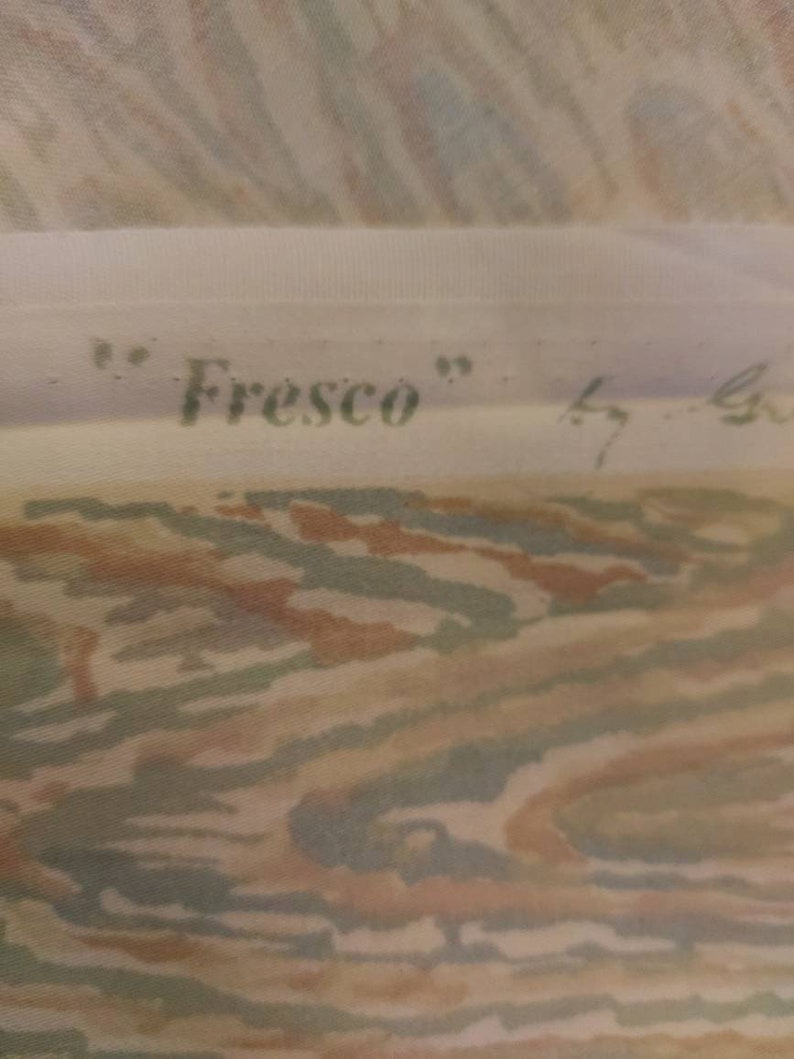 Vintage Fabric Warner Fabrics Glazed Cotton Designed by Greeff - Etsy UK