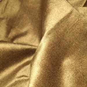 Gold Velvet Upholstery Fabric Length Soft Furnishings Home Decor Fabric ...