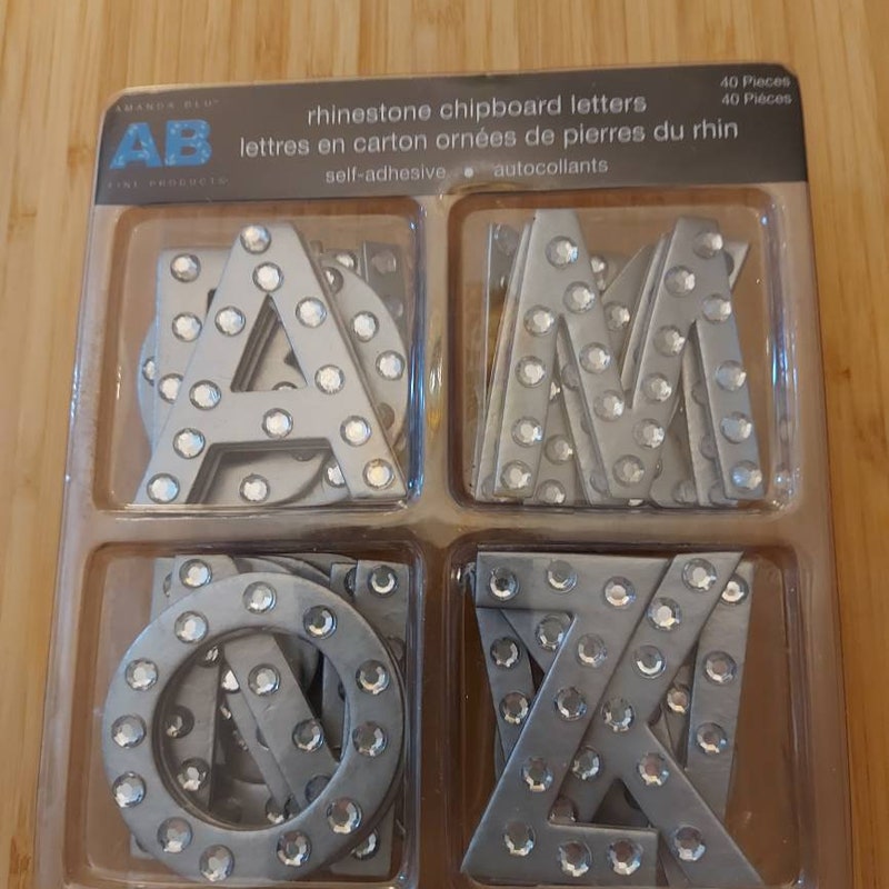 Chipboard Letters - Etsy