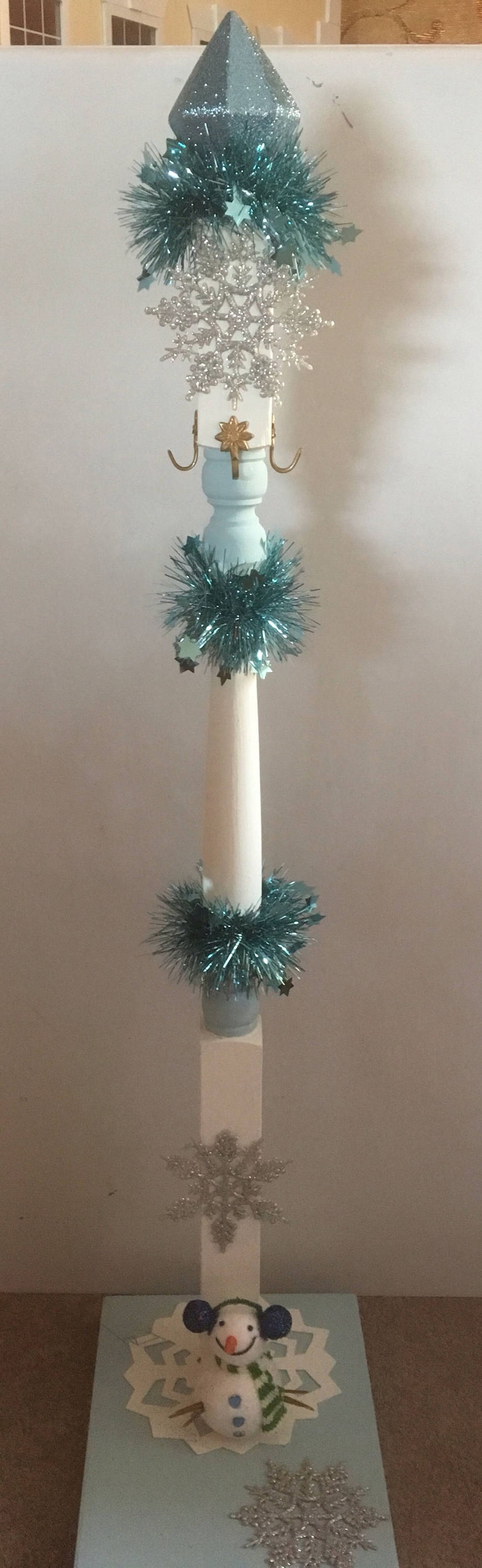 Santa Pole - Etsy