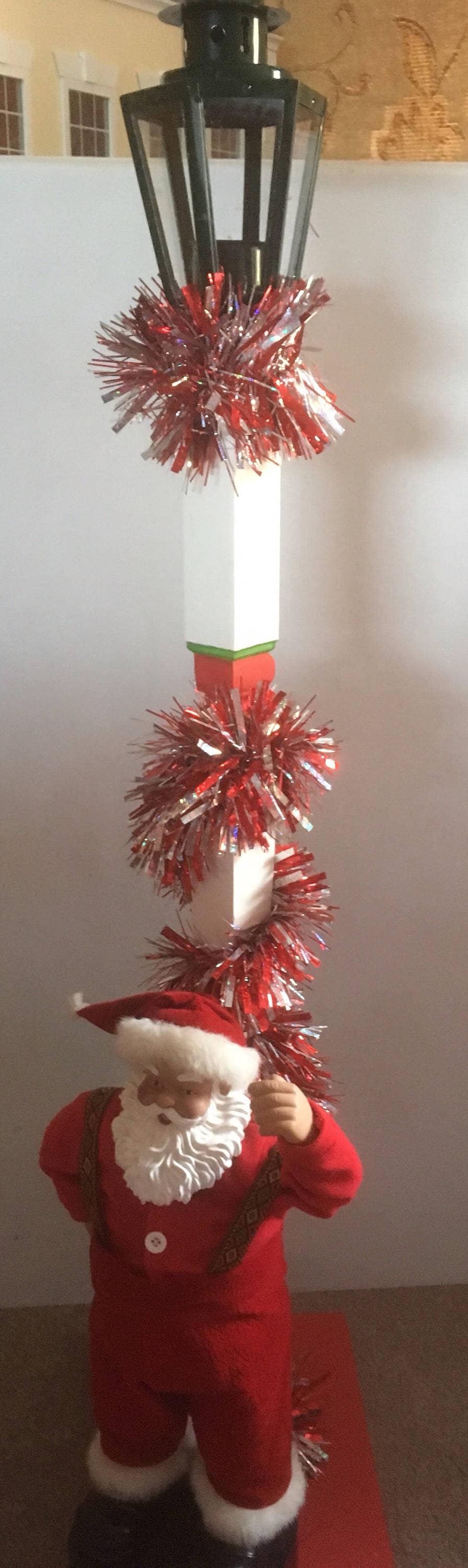 Santa Pole - Etsy
