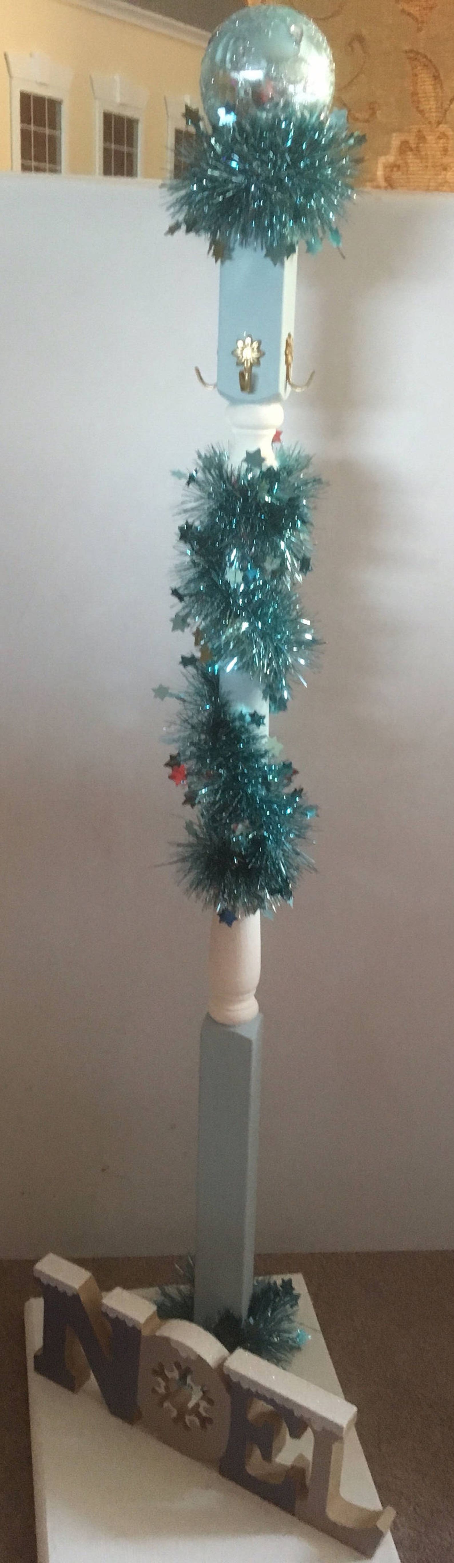Santa Pole - Etsy
