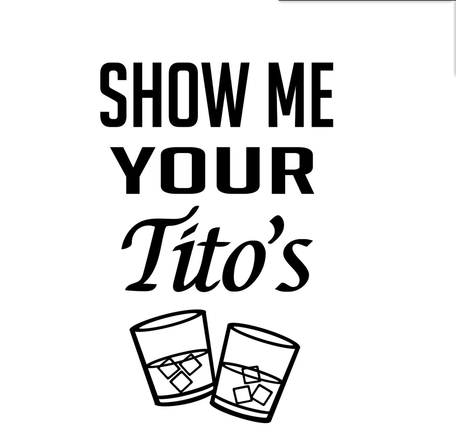 Show Me Your TITOS Art work SVG | Etsy