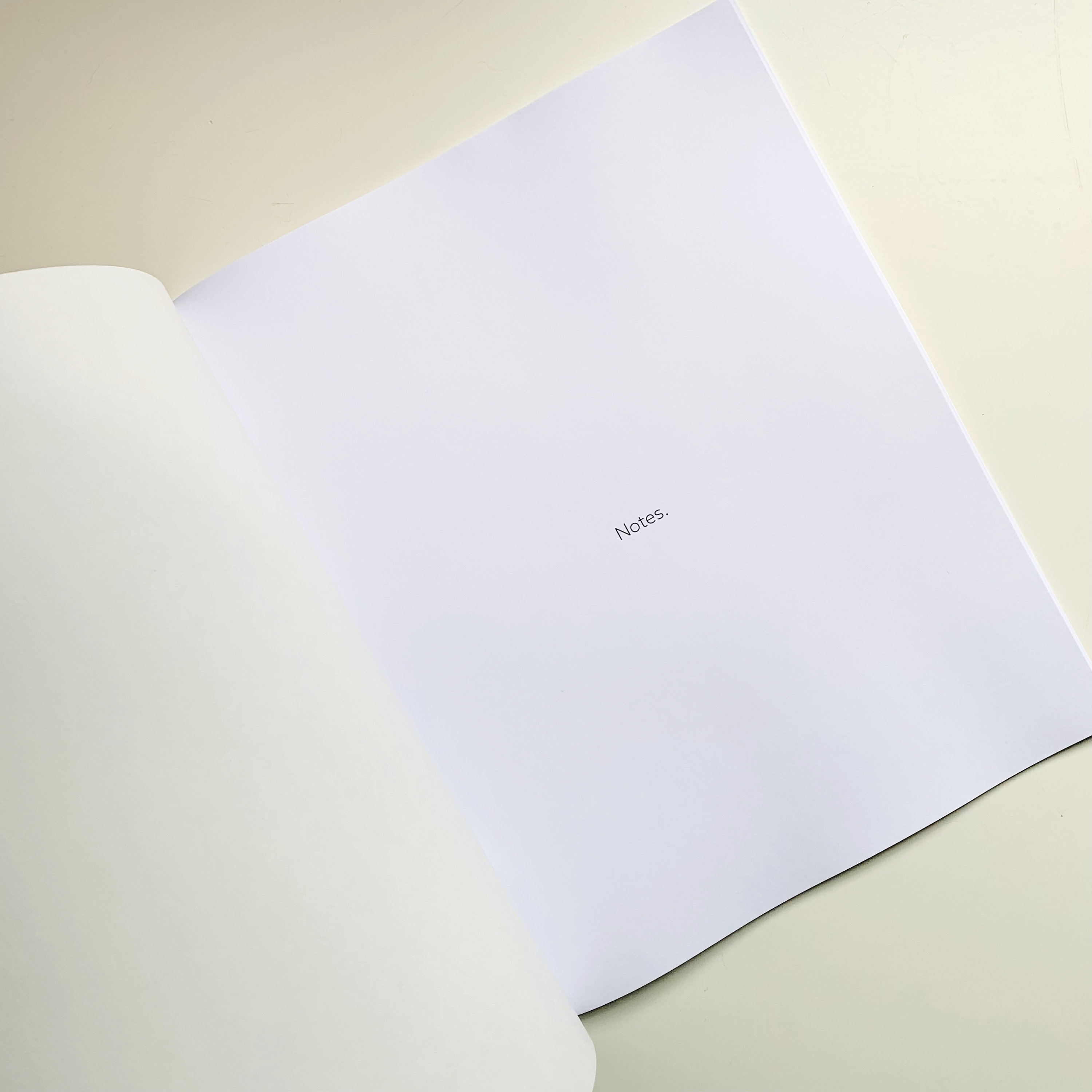 8.5x11 Blank Unlined Notebook - Etsy