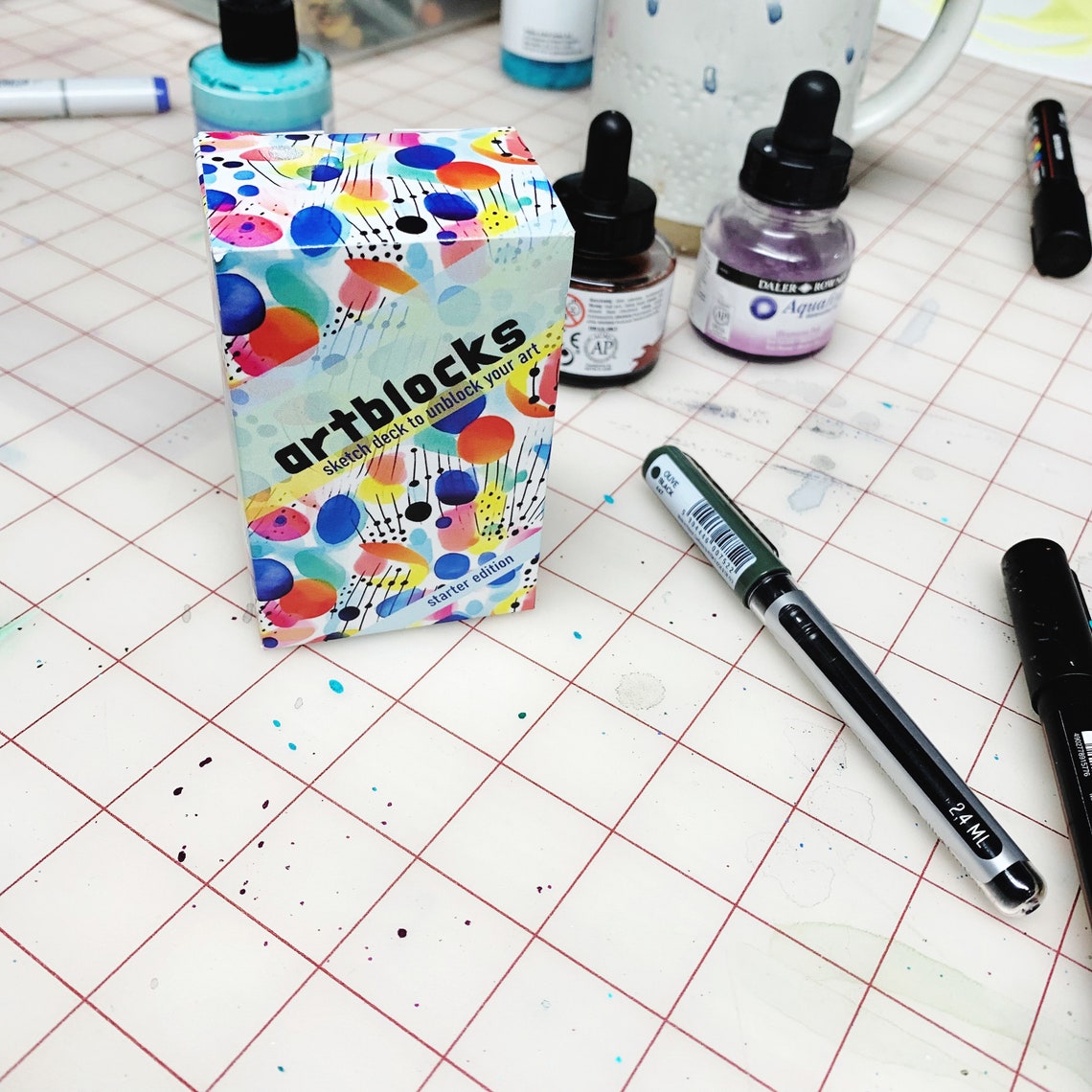 Artblocks - Sketch Game - Deck to Unblock Your Art - Etsy