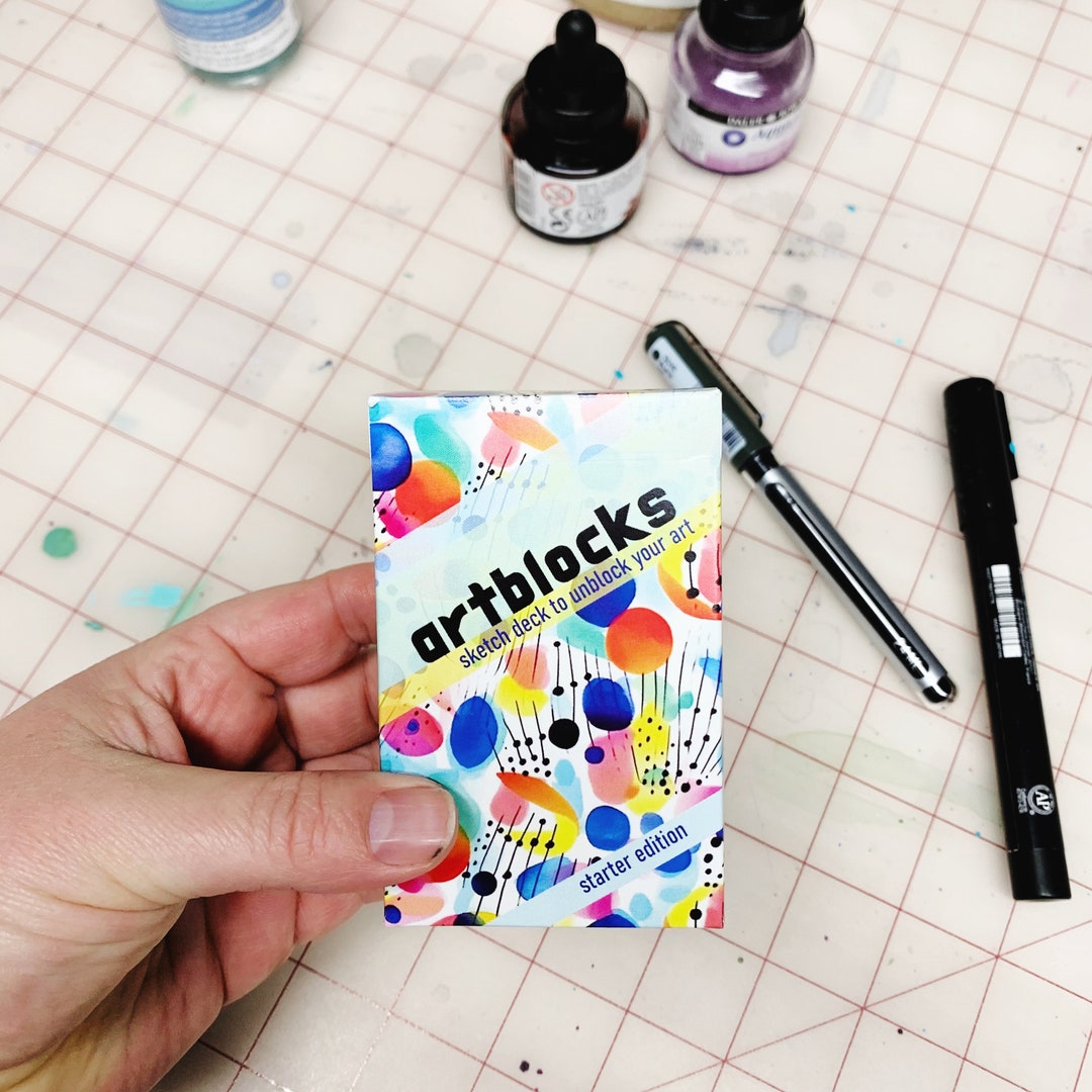 Artblocks - Sketch Game - Deck to Unblock Your Art - Etsy