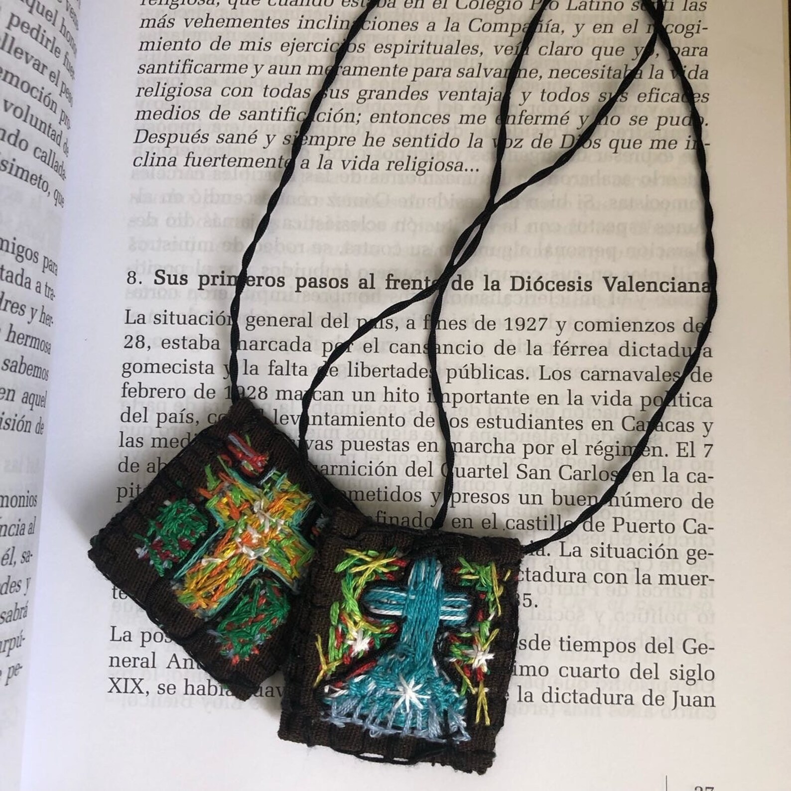 Unisex Brown Scapular, Carmelite Scapular, Art on Scapulars, - Etsy